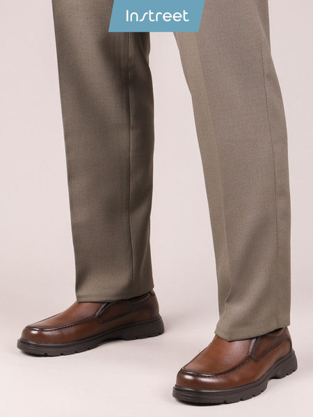 Туфли Мужской Instreet Искусственная кожа, размер 41 Толстый каблук 7 Россия купить c доставкой ...