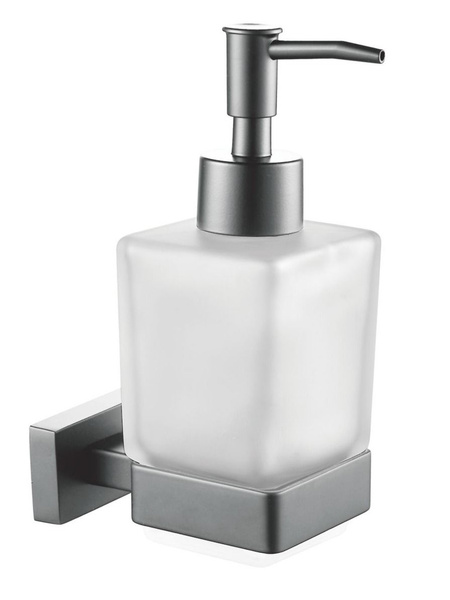 Дозатор жидкого мыла Shevanik SG5644T, оружейная сталь купить c доставкой на OZON по низкой цене ...