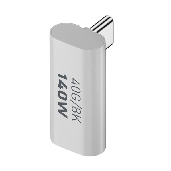 Адаптер Type C мощностью 140 Вт 40 Г 8K-USB средним изгибом купить на ...
