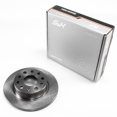 S&K SKBD1014 Диск тормозной задний для AUDI SKODA VW OEM 5Q0615601F ...