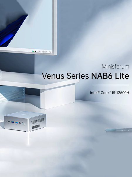 Характеристики MINISFORUM Мини-ПК NAB6 Lite (Intel Core i5-12600H, RAM ...