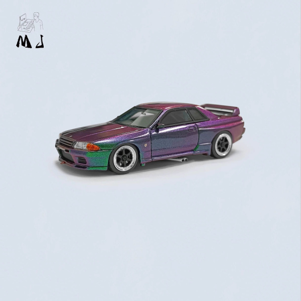 Машинка модель MJ 1:64 Nissan GTR R32 track version Resin Car Model ...