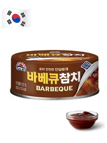 Филе тунца Sajo Canned Barbecue Tuna. Тунец полосатый тихоокеанский в ...