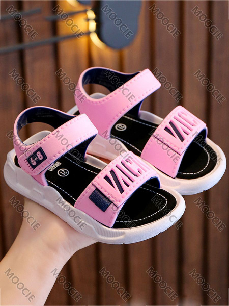Сандалии Девочки, Мальчики MOOCIE, размер 33 ПВХ (поливинилхлорид) T (узкая) Лето Липучки купить ...