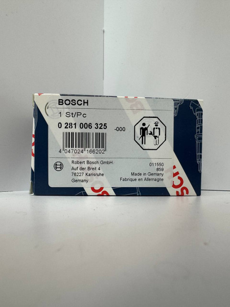 Датчик давления топлива BOSCH 0281006325 ГАЗ-33106, КАМАЗ, ПАЗ, ГАЗ дв ...