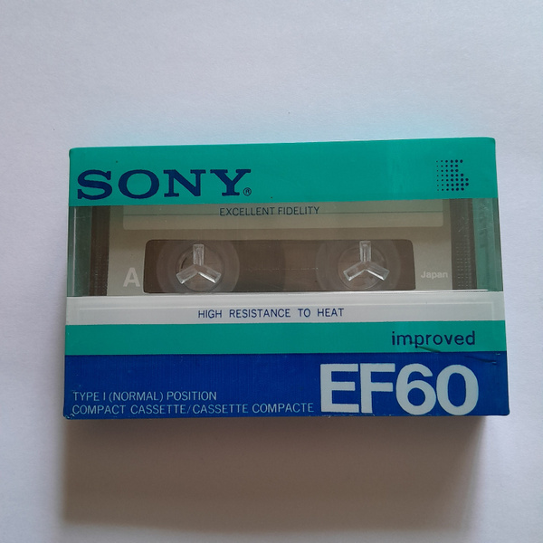 Аудиокассета Sony EF60 improved (реплика времен СССР) купить на OZON по ...