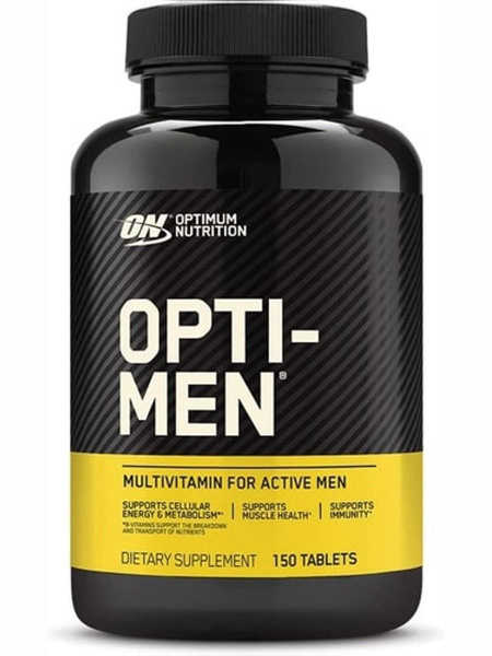 Optimum Nutrition Opti-Men (150 таблеток) купить на OZON по низкой цене (2095262343)