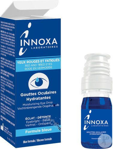 Увлажняющие капли для глаз Innoxa Blue Formula Drip Bottle 10 мл ...