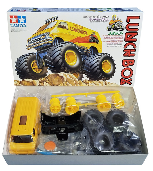 17003 TAMIYA Dodge Lunch Box Jr. с электромоторчиком (1:32) Модель для ...