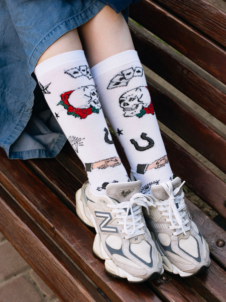 Носки Женский Yes!Socks, размер 35, 36 Хлопок, Полиамид Баскетбол, Бег ...