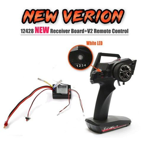 приемник rc радиоуправляемого автомобиля Wltoys 12428/12423/пульт плата ...