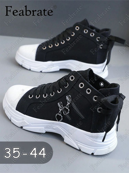 Кеды Женский Feabrate Брезент, размер 43 R (средняя) Демисезон Шнурки купить c доставкой на OZON ...