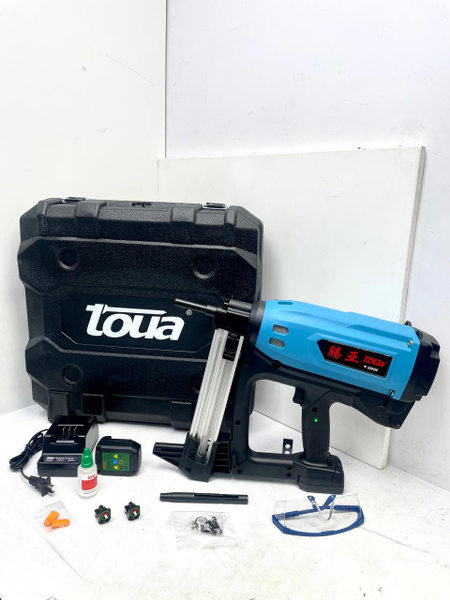 Газовый гвоздезабивной пистолет TOUA GSN50 (Строительный + Электромонтажный ствол) купить на ...