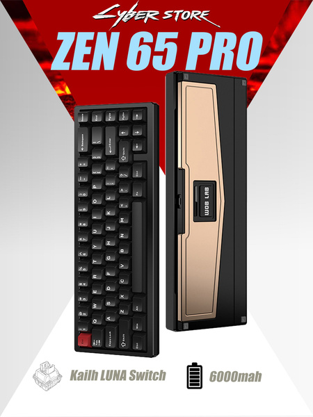 WOB Игровая клавиатура беспроводная ZEN 65 PRO, Английская раскладка ...