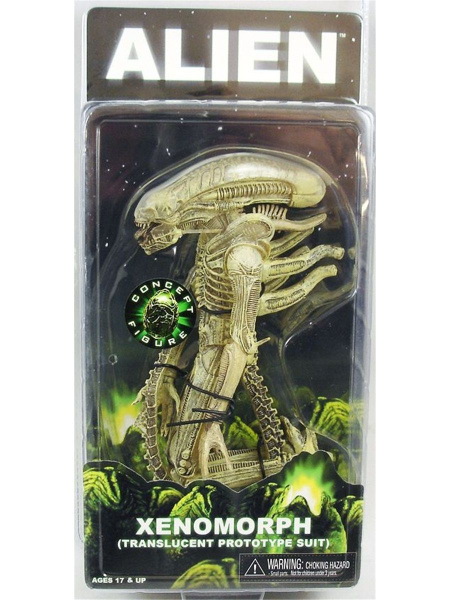 фигурки Neca Alien 9 inch Series Action Figures Xenomorph (Translucent ...