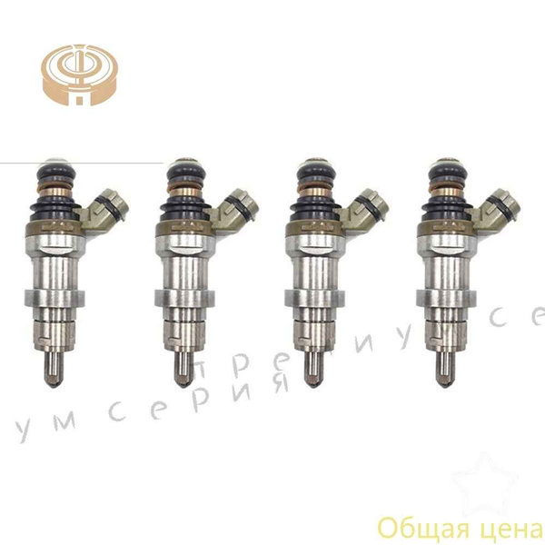 4шт 23209-74210 Топливная форсунка 23250-74210 для Toyota 3SFSE SXV23 ...
