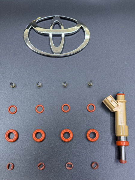 Комплект колечек топливной форсунки на 4 штуки Toyota 2-3ZRFAE купить ...