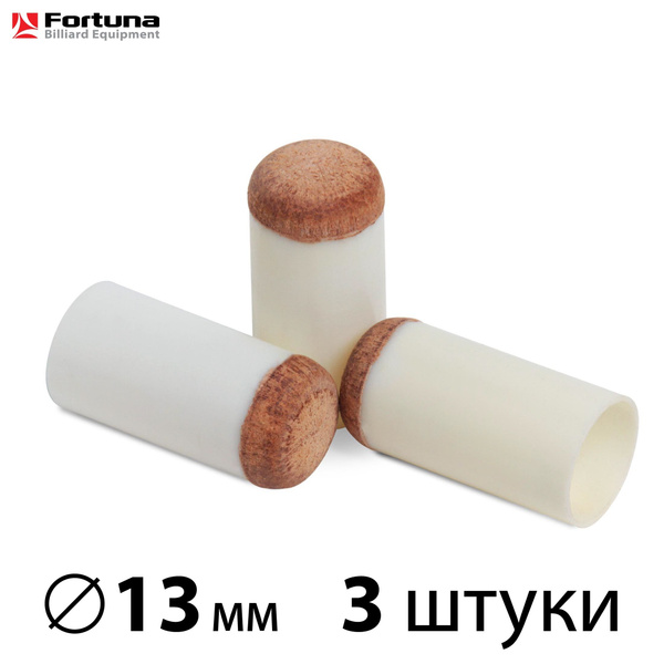 Колпачок / наконечник для кия Fortuna Push On Tips 13 мм, 3 шт ...