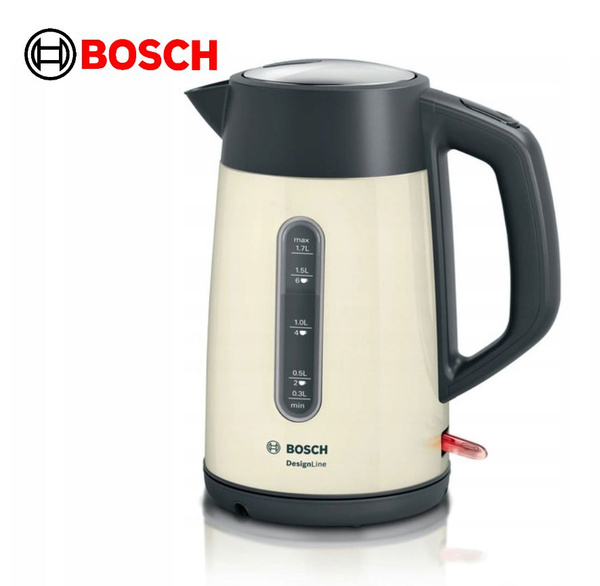 Купить электрический чайник Bosch TWK4P4, Металл/пластик по низкой цене ...