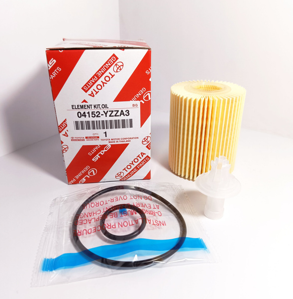 Фильтр масляный 04152YZZA3 Toyota Corolla, RAV4, Avensis, LC Prado ...