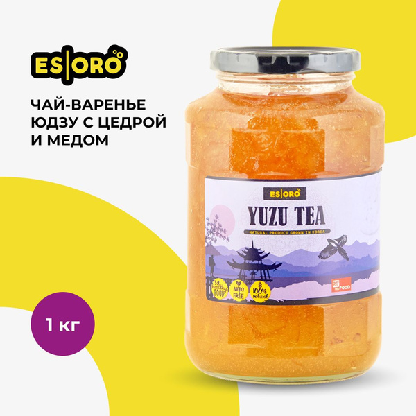 Варенье с цедрой Юдзу и медом "Юдзу Чай", ESORO, Корея,1000 г купить на ...