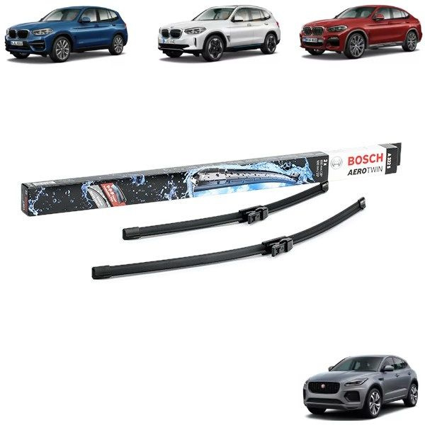 Комплект бескаркасных щеток стеклоочистителя Bosch 3397014422 ...