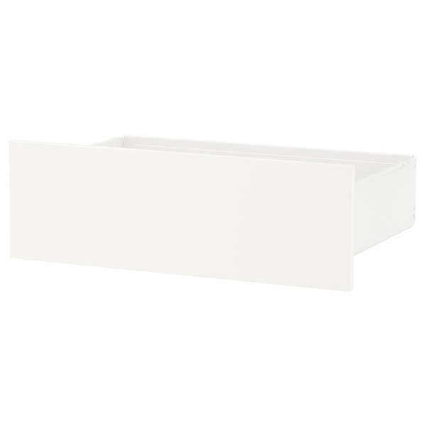 Ящик для хранения IKEA (ИКЕА) 60х20х42 см металлический. Цвет белый, 1 ...