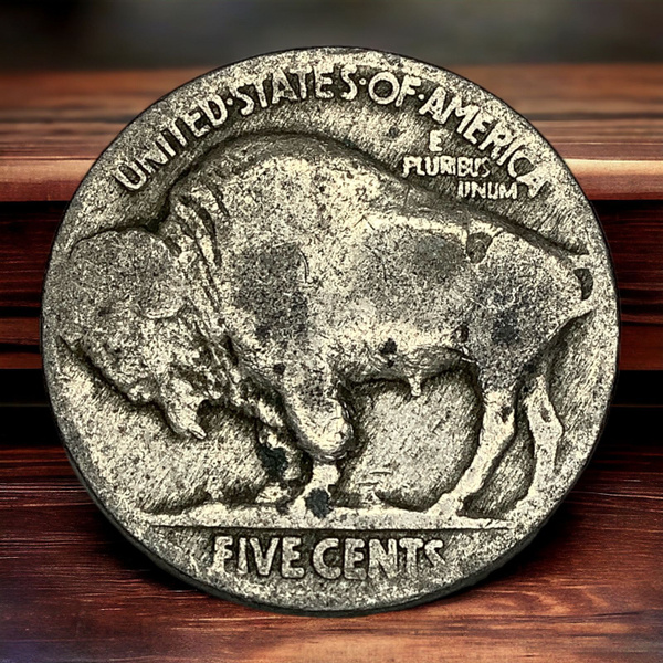 Монета США 5 центов 1930 года. Вождь Оглала Лакота Железный Хвост . Буйвол, фауна - купить в ...