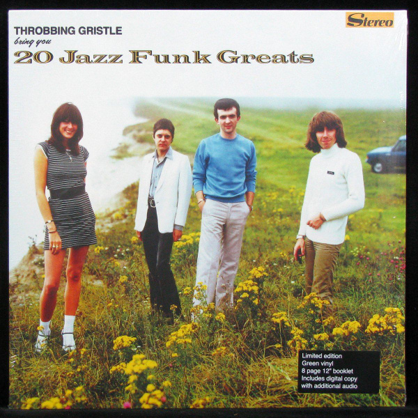 LP Throbbing Gristle - 20 Jazz Funk Greats (coloured vinyl, + booklet ...