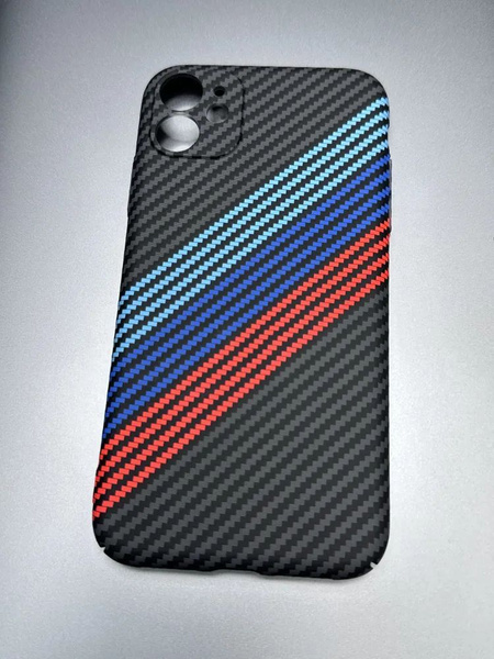 Чехол для iPhone 11 LUXO Carbon, Чехол для Айфона 11 Карбон узор ...