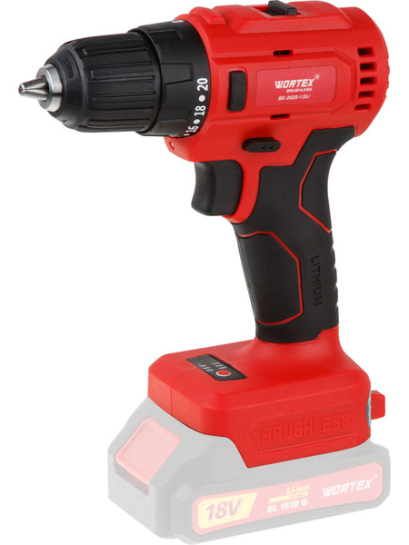 Дрель-шуруповерт WORTEX BD 2025-1 Dli ALL1 SOLO (0329359), От аккумулятора - купить по низкой ...