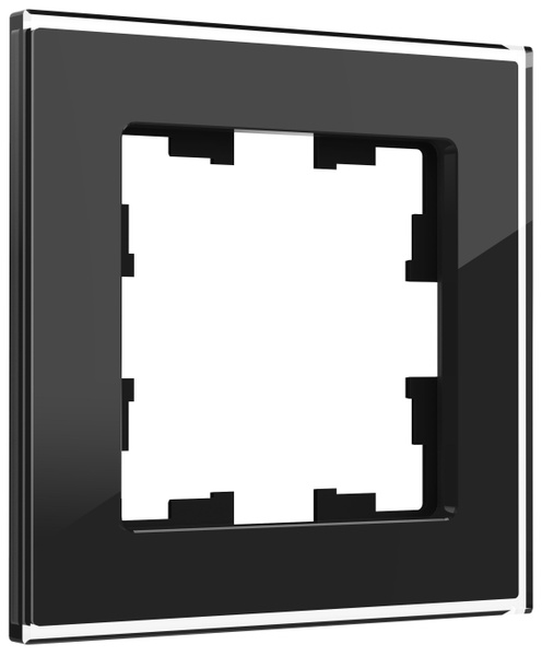 BRITE Рамка 1 -местная РУ-1-2-БрЧ стекло черный IEK купить на OZON по низкой цене (1703411463)
