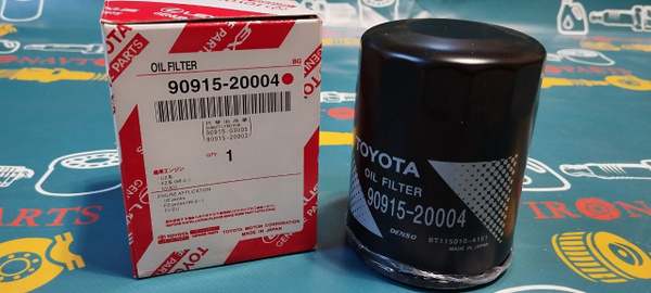 Фильтр масляный Toyota Фильтр Масленый TOYOTA-LEXUS 90915-20004 ...