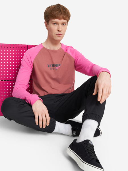 Лонгслив Мужской Termit коричневый, размер 52 Хлопок Скейтбординг Спортивный купить c доставкой ...
