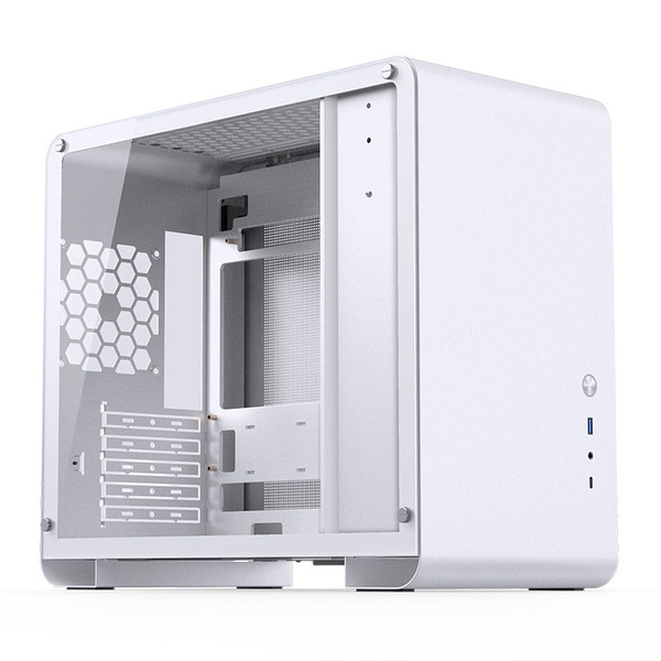 Корпус U4 Mini White без БП боковая панель из закаленного стекла Mini