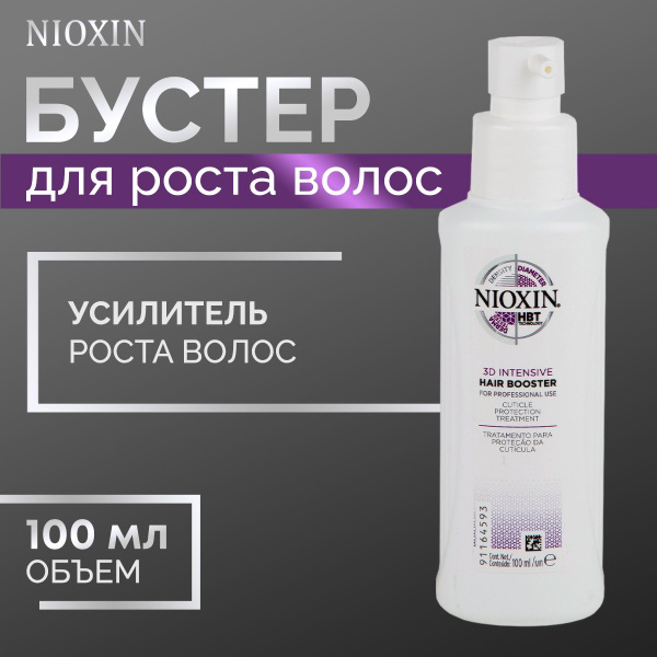 Усилитель для роста волос, Бустер Nioxin Hair Booster, 100 мл - купить ...