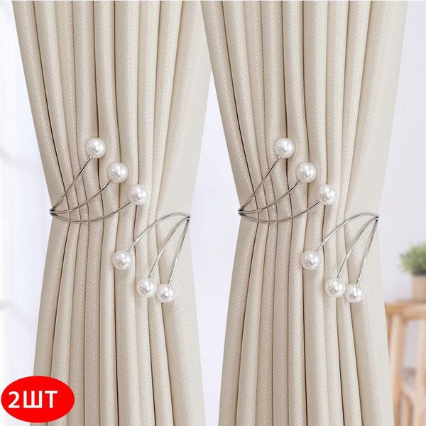 декоративные Подхваты для штор -металлические - жемчужина оконные ...