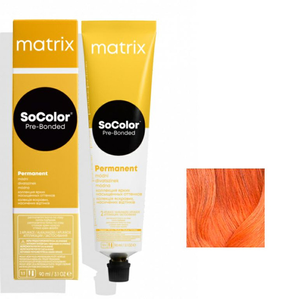 Краска для волос SoColor Pre-Bonded 8RC 90 мл MATRIX SoColor Pre-Bonded ...