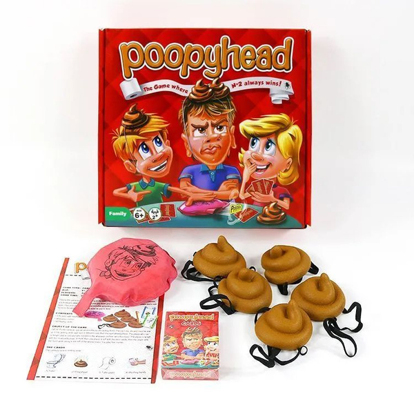 Настольная игра Poopyhead - купить с доставкой по выгодным ценам в ...