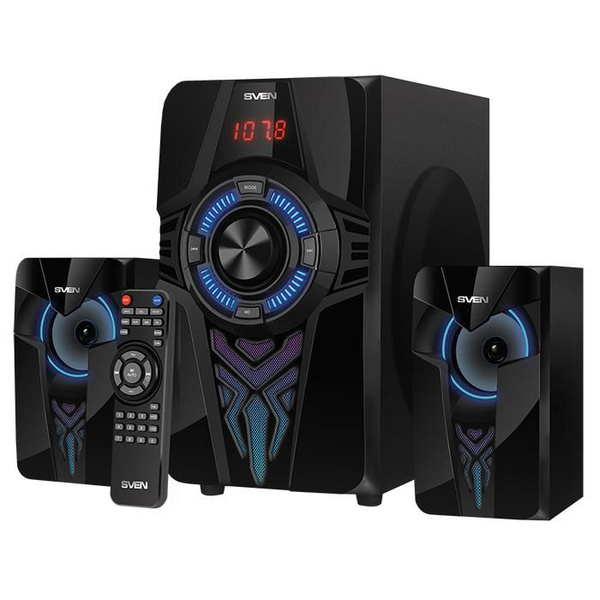 Динамики Sven MS-2070 2.1 (черный) - купить с доставкой по выгодным ценам в интернет-магазине ...