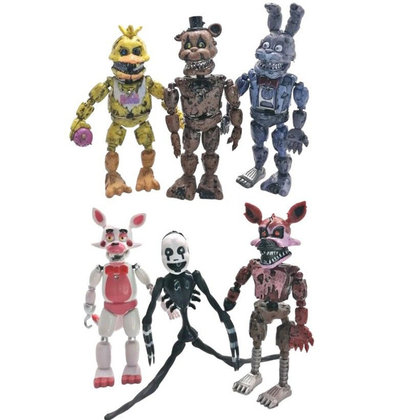 Аниматроники Фигурки 6 штук FNAF "Five Nights at Freddys" - купить с ...