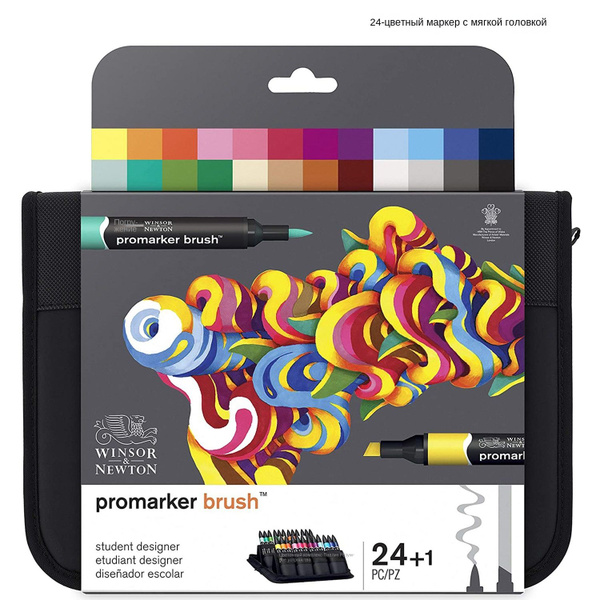 Winsor&Newton Маркер, 24 шт. купить на OZON по низкой цене (1713736154)
