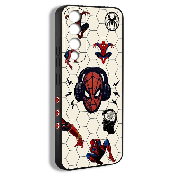 чехол на Honor 90 чудо Ретро коллаж человек паук AUU05 - купить с ...