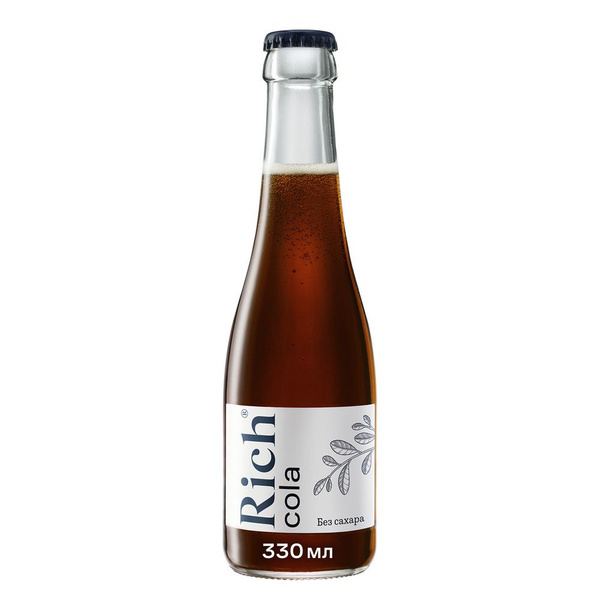 Напиток газированный Rich Cola без сахара, 330мл - 9 шт. - купить с ...