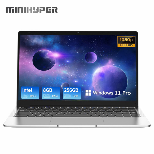 Ноутбук MiniHyper Портативный сверхлегкий мини ноутбук, серебристый ...