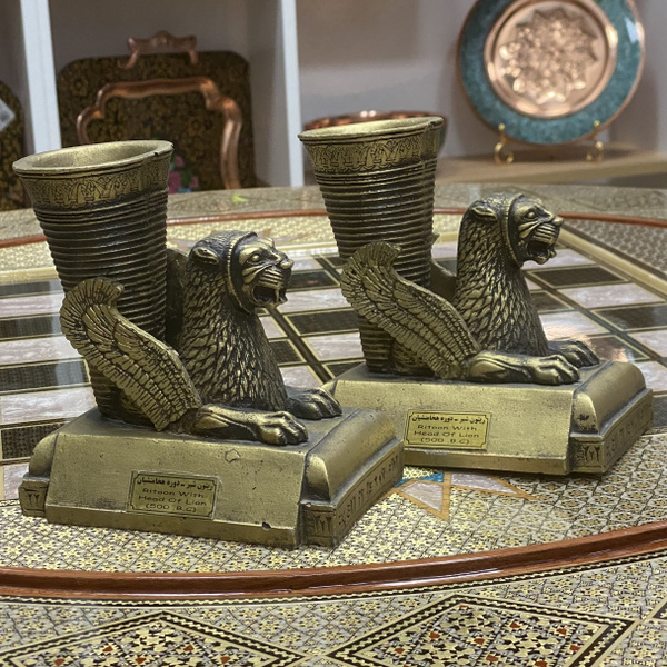 Статуэтка Персидский Базар “Ритон” Achaemenid Persian Lion Rhyton арт ...