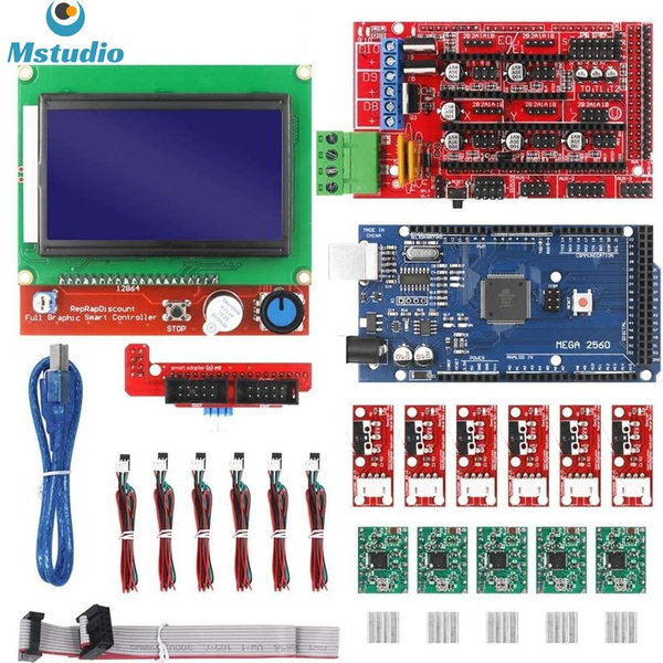 Набор для сборки 3D-принтера с ЧПУ Arduino Mega 2560 R3 + контроллер ...