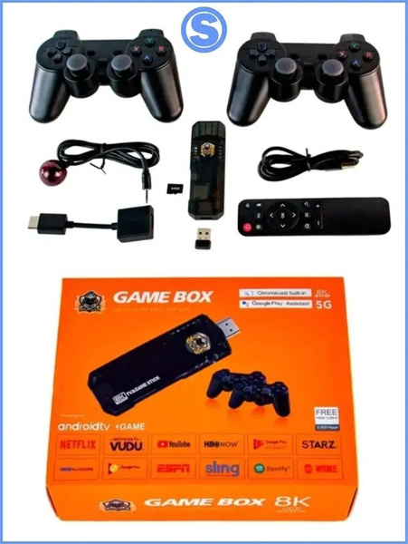 Характеристики Игровая приставка 10000 Игр / ТВ приставка 64Gb TV-BOX ...