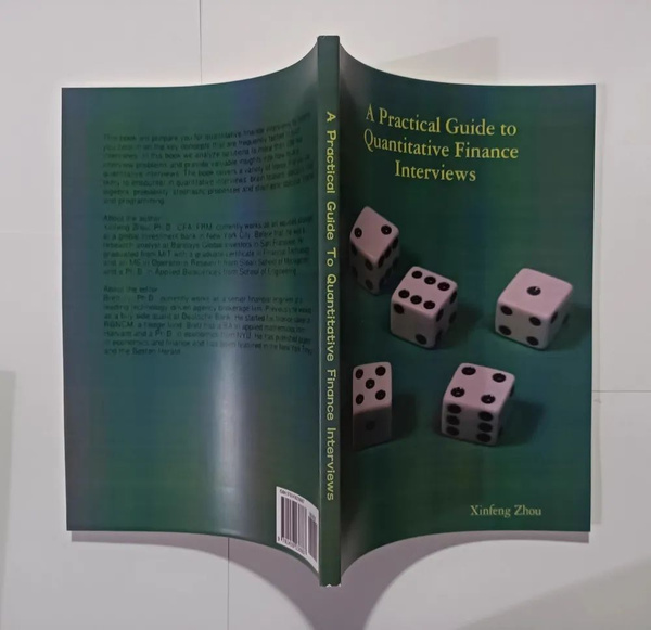 A Practical Guide To Quantitative Finance Interviews | Ballinger Claire ... A Practical Guide To Quantitative Finance Interviews | Ballinger Claire ...