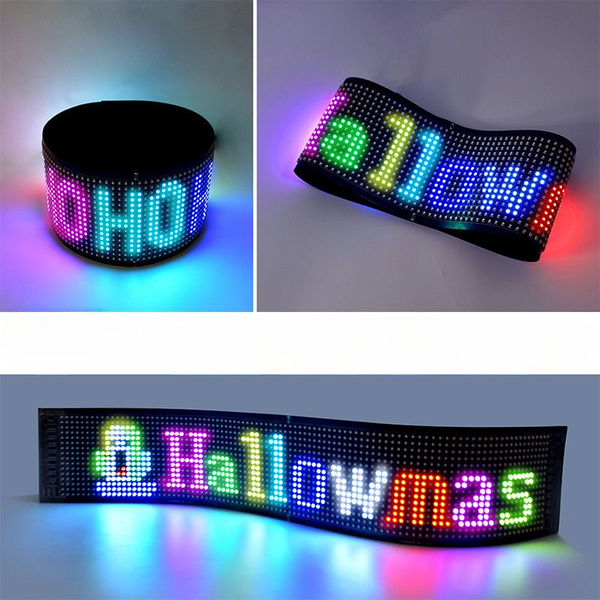 USB автомобильный светодиодный электронный софт-экран DIY text - купить ...